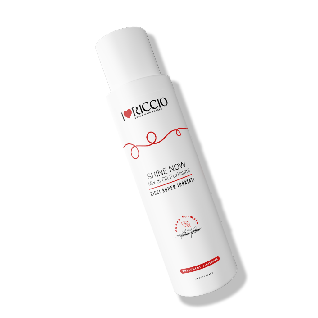 Shine Now: Moisturising oil for curly hair | I Love Riccio