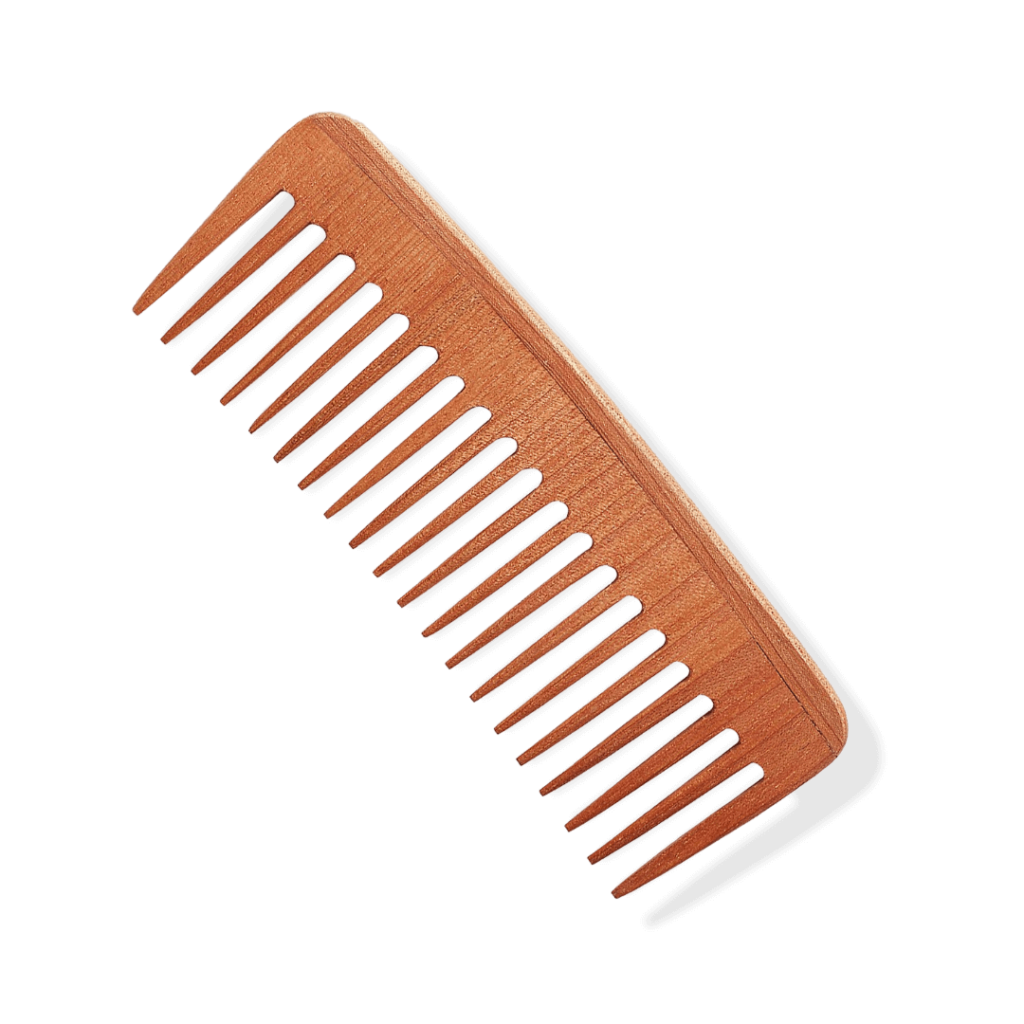 Anti-static wooden afro curl comb | I Love Riccio