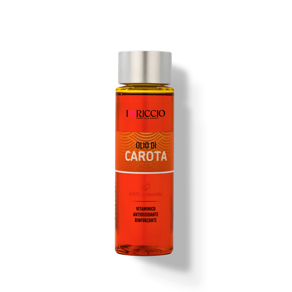 Carrot Oil for dry and damaged curly hair | I Love Riccio